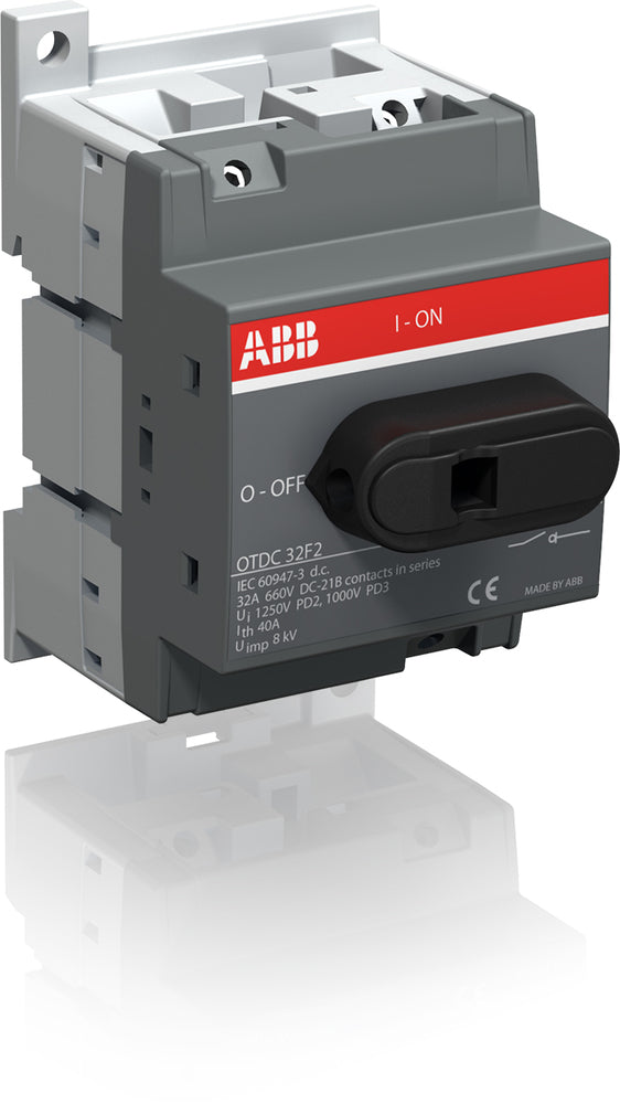 ABB OTDC32F2 DC Schalter Trennschalter 32A 660V 2P - 1SCA121456R1001 | Tameson.de
