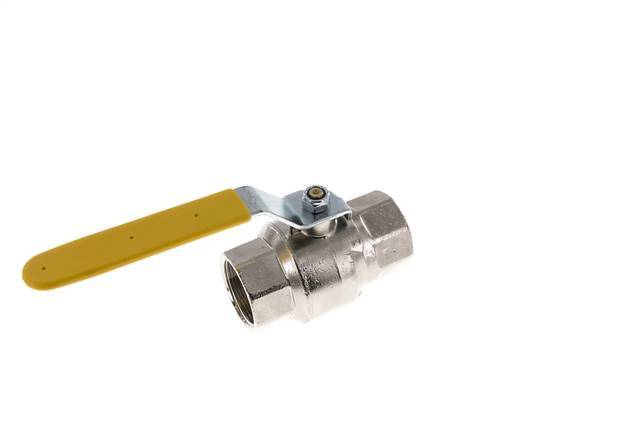 Rp 1-1/2 Zoll 2-Wege-Sauerstoff-Kugelhahn aus Messing | Tameson.de