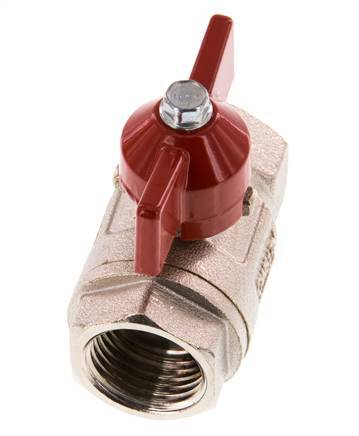 G 1/2 Zoll Schmetterlingsgriff Kompakt 2-Weg Kugelhahn aus Messing | Tameson.de