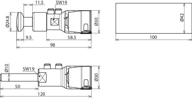 Dehn HVI Power Long Connection Kit mit Montagematerial - 819142 ...