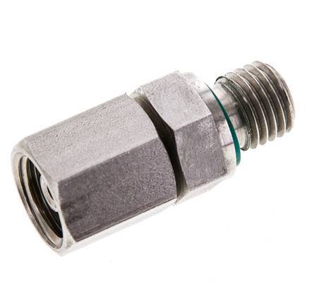 6S & M12x1,5 Edelstahl-Drehgelenk mit Außengewinde 630 bar FKM O-Ring-Dichtkonus Einstellbar ISO ...