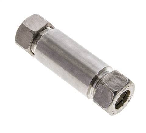 18L Edelstahl gerade Schweißverschraubung Schottwand 315 bar ISO 8434-1 | Tameson.de